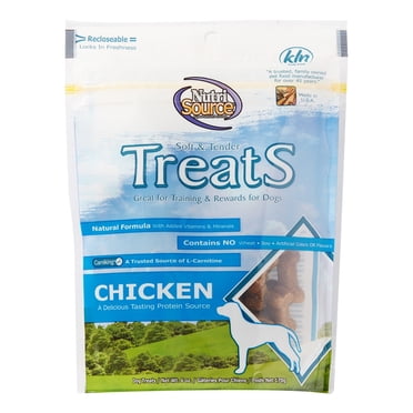NutriSource Soft & Tender Salmon Treats Dry Dog Treat, 6 oz - Walmart.com