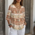 Whosucclay Lightweight Imitation Linen-Like Blouse for Summer Spring ...