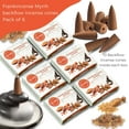 Frankincense Myrrh Backflow Incense Cones - Total 60 Incense Cones ...