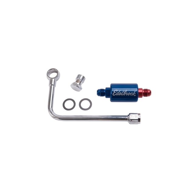 Edelbrock 8134 Single-Feed Fuel Line Kit - Walmart.com