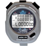 Ultrak 485 - 60 Lap Dual Split Memory Stopwatch Timer with Three Line Display - Walmart.com