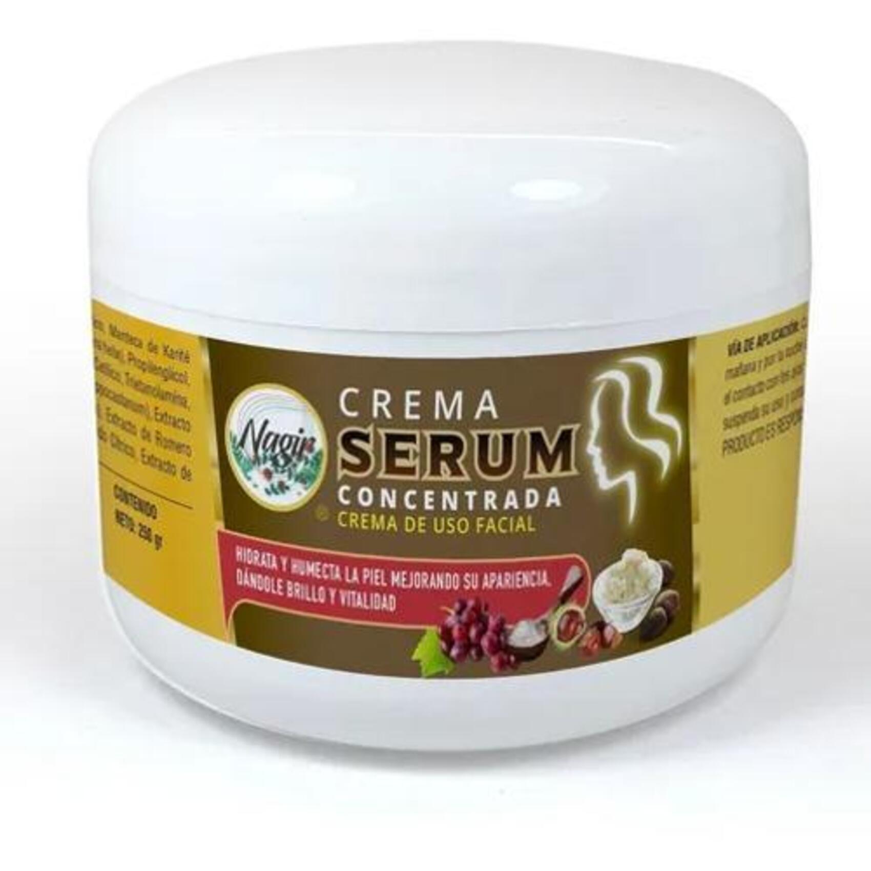 Crema Serum Concentrada Colágeno Elastina Vitamina C 250 Grs Nagir ...