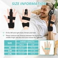 Fibee Trigger Finger Splint, Adjustable Pinky Finger Support Brace, Arthritis Relief S/M ...