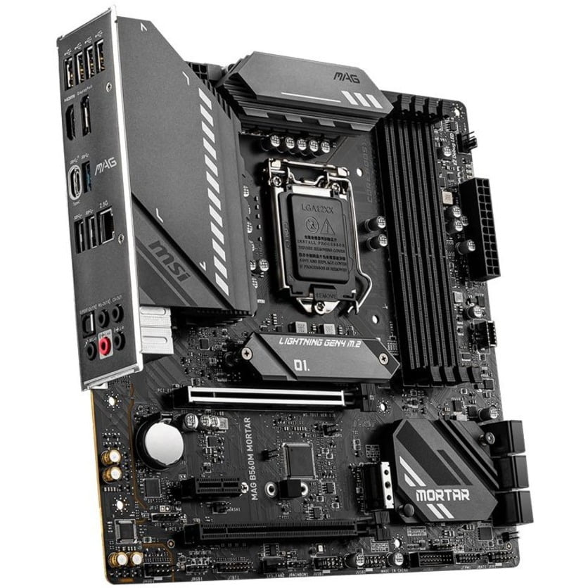 Buy MSI MAG B560M MORTAR Desktop Motherboard - Intel B560 Chipset ...