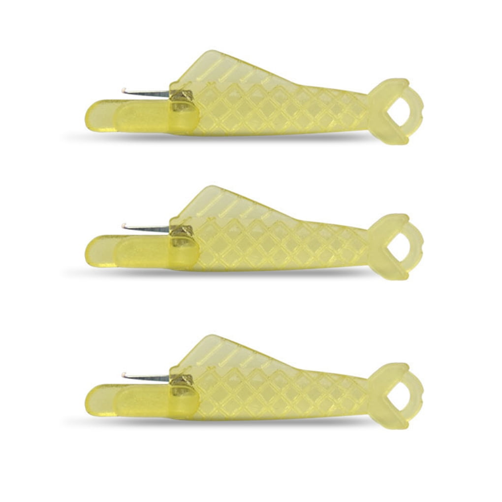 Linyer Needle Threader Sewing Stitch Hook Quilting Threading Tools Fish ...