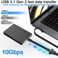 90°Angle USB 3.1 Panel-Mount Type C Male to Female Cable,10Gbps Flat ...