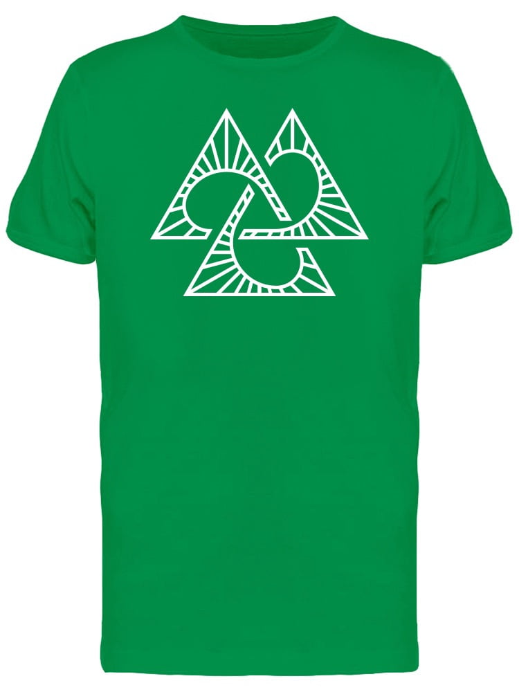 Three Triangles With Lines Art Tee Men's -Image by Shutterstock ...