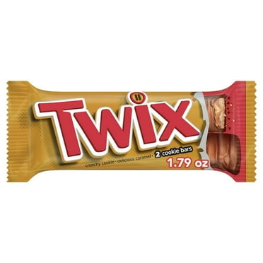 Twix Minis Size Caramel Chocolate Cookie Candy Bar - 2.43 oz - Walmart.com