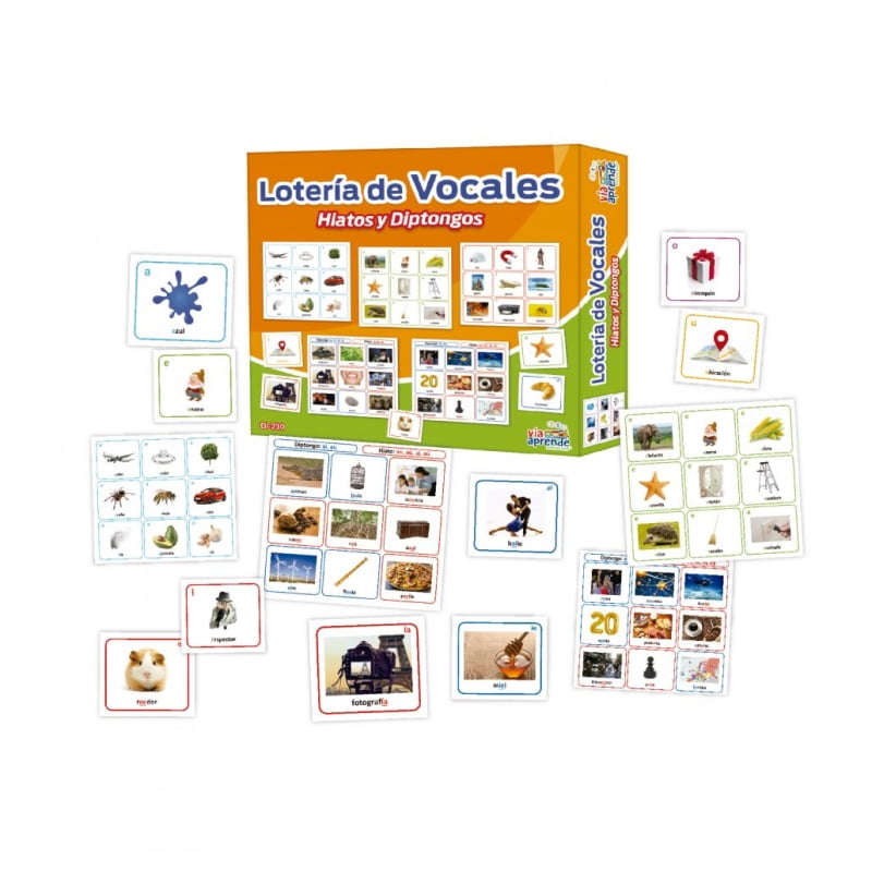 Loteria DE vocales VIA APRENDE INTERNAC | Walmart en línea
