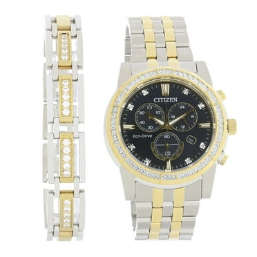 Citizen Eco-Drive PCAT Chronograph Black Dial Men's Watch CB5912-50E ...
