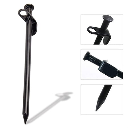 Universal Tent Steel Stake Portable Weatherproof Gadgets Camping Ground ...