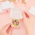 Kraft Paper Gift Box Folding Boxes Square White 18.6x16x0.04cm finished ...