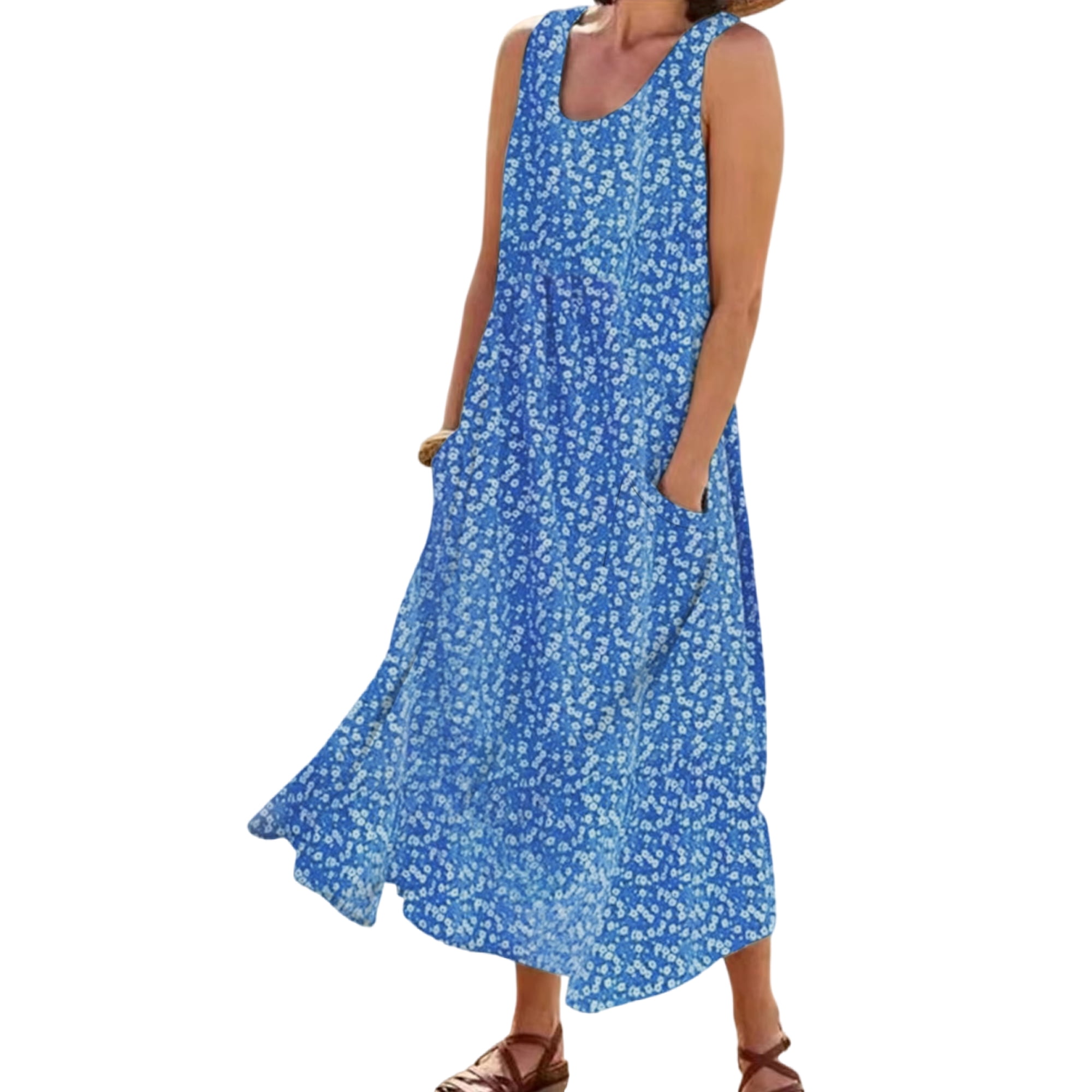 Click here for Fashnice Ladies Swing Dresses Floral Print Long Ma... prices