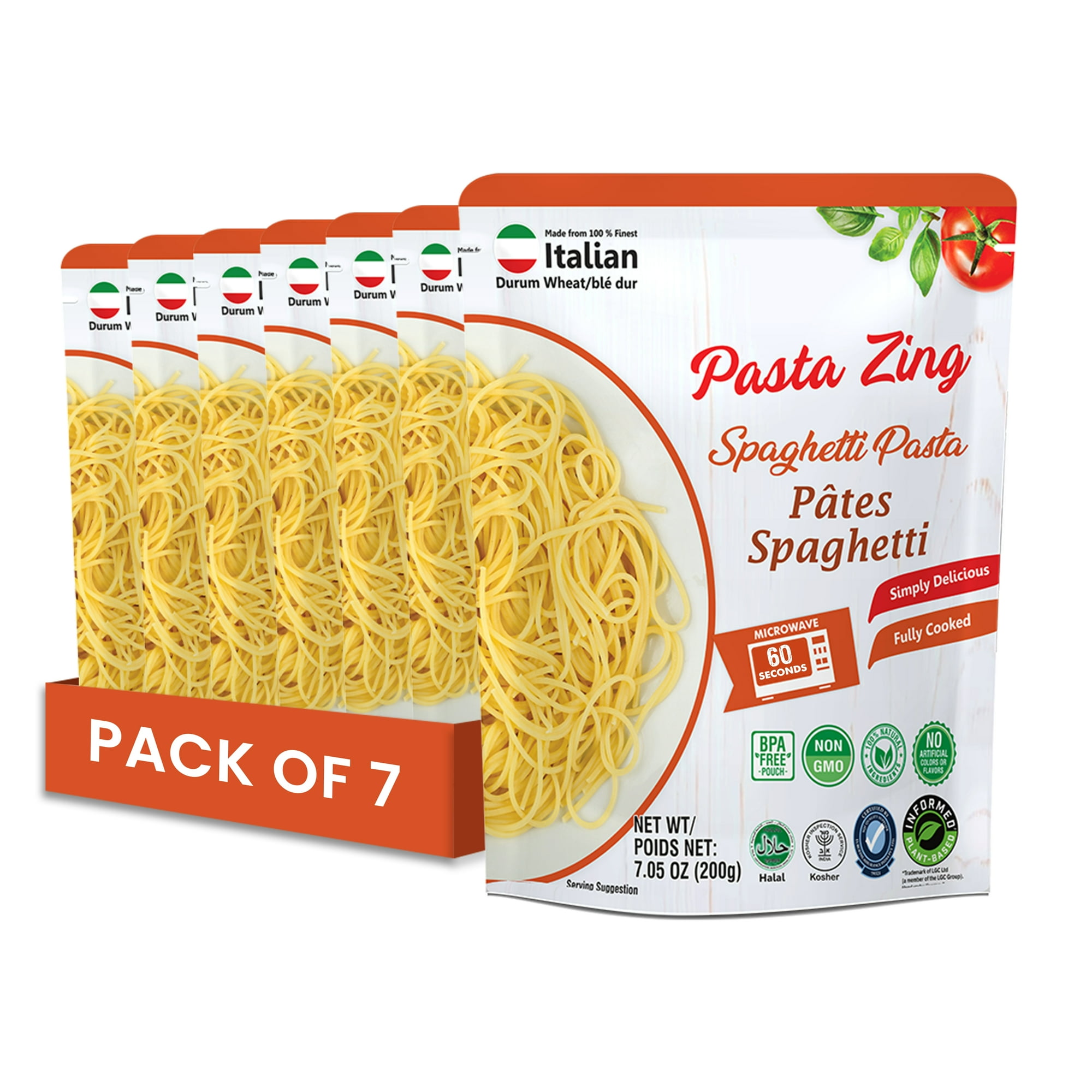Click here for Pasta Zing Spaghetti Pasta  7.05 Oz (Pack Of 7) Pa... prices