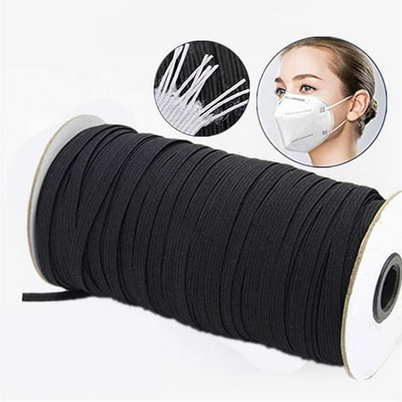 Elastic Band for Sewing Elastic Cord Braided Elastic Rope Elastic Spool ...