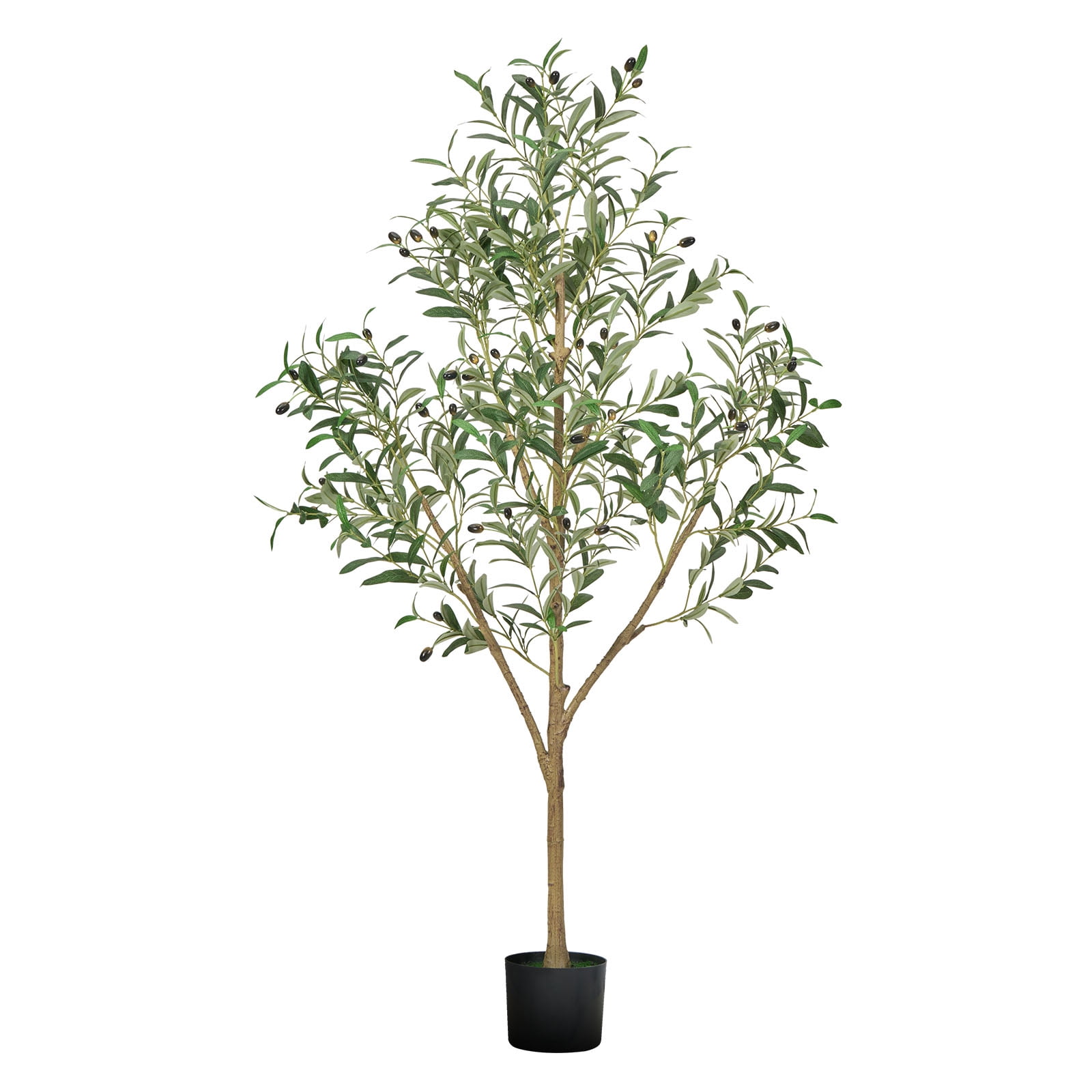 Click here for Vevor 5ft Artificial Olive Tree Tall Fake Plant Wi... prices