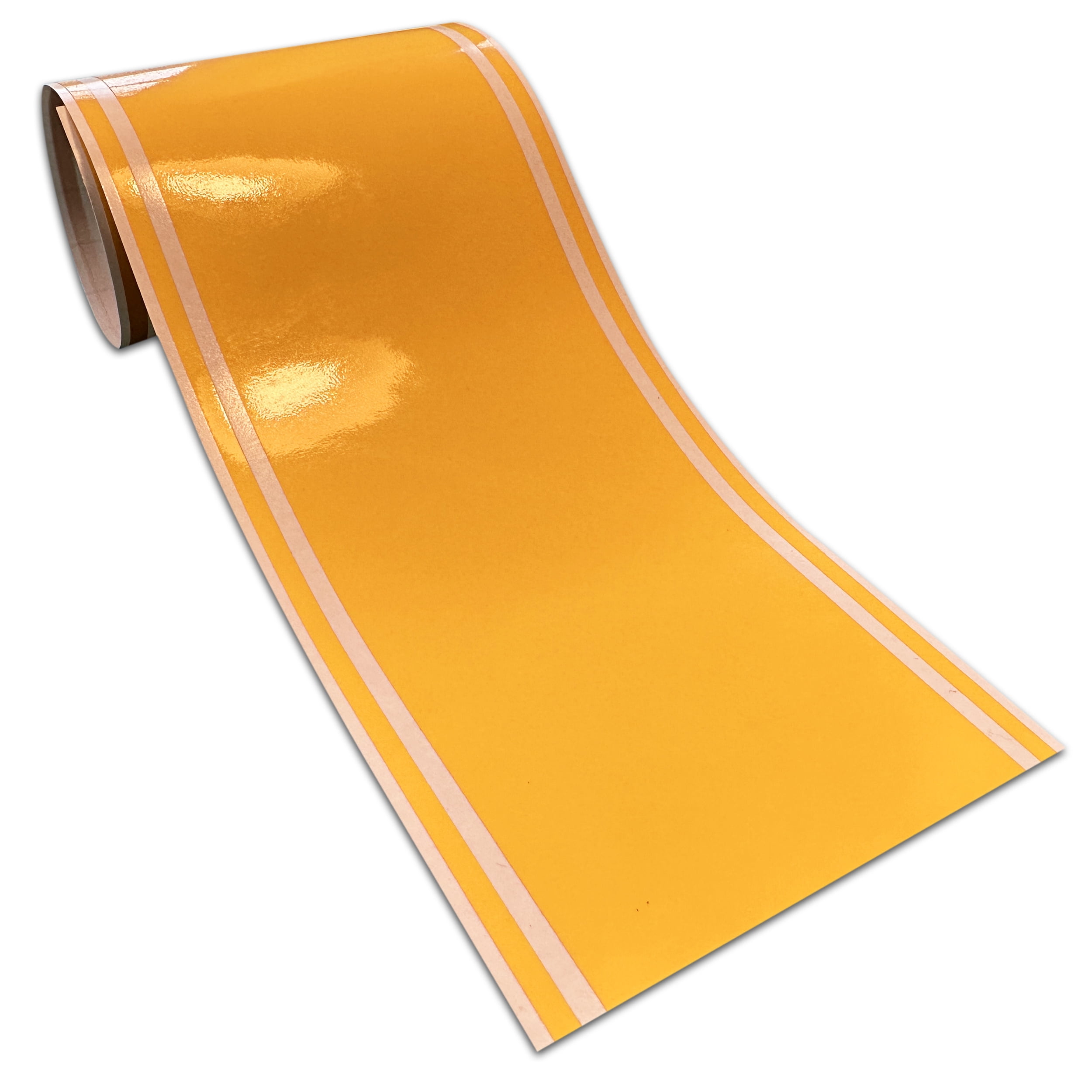 6"x72" Yellow Vinyl Racing Stripes Car Boat Trailer Sticker Pinstripes ...