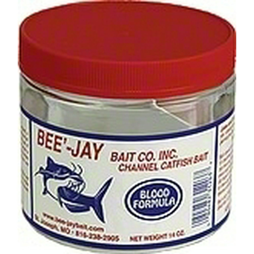Bee'-Jay Bait Blood Flavor Dough Catfish Bait, Red, 14 Oz. - Walmart ...