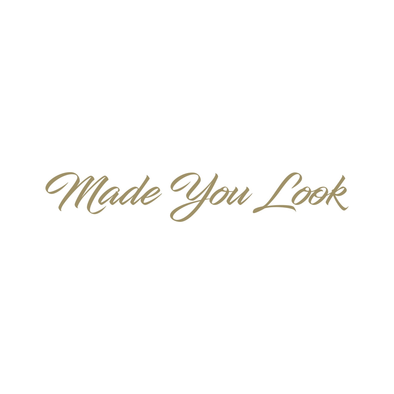 Made You Look Sticker Decal Die Cut - Self Adhesive Vinyl ...
