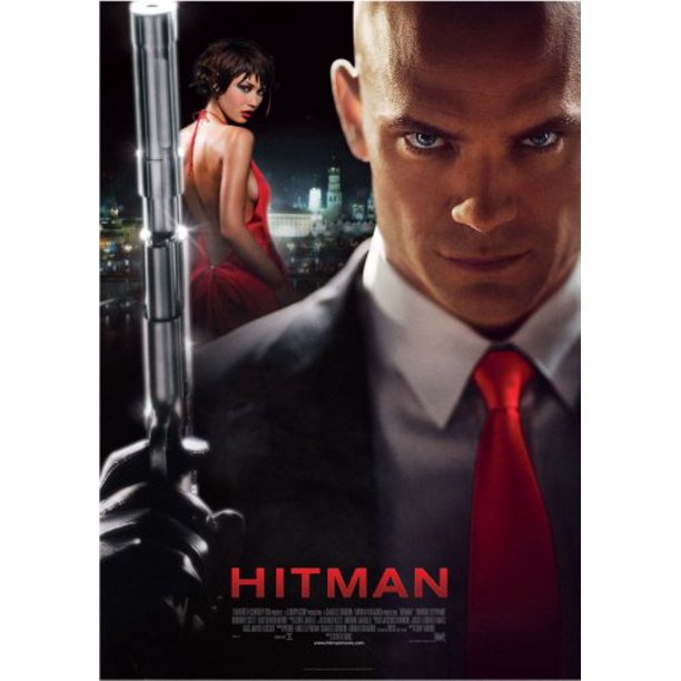 Hitman Movie Poster 24x36 Art Poster 24x36 Unframed, Age: Adults ...