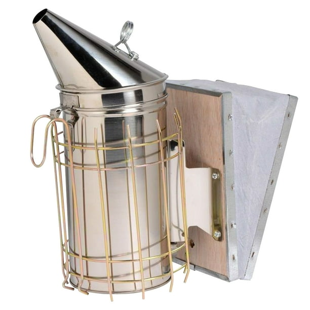 Amdohai Bee Hive Smoker Heavy Duty Steel Beehive Smoker with Heat ...