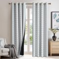 Blackout Boho Curtains for Bedroom 2 Panels W52xL84, Coastal Rustic ...