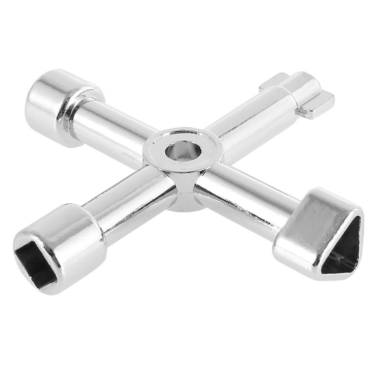 Utility Key 4 Way Plumbing Radiator Bleed Gas Tap Electric How To