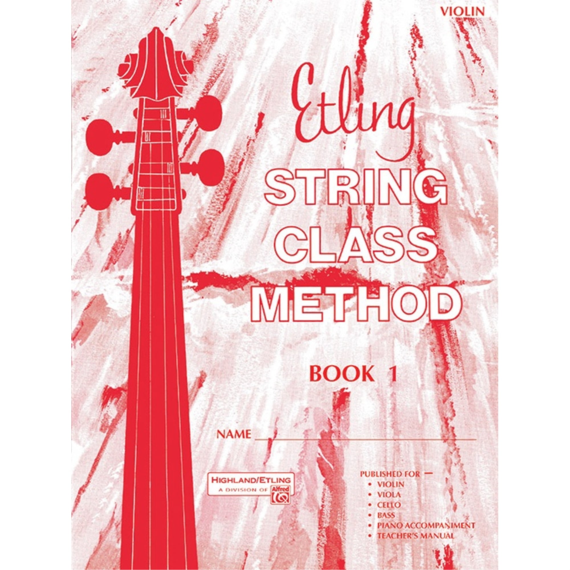 Etling String Class Method Book 1 Walmart Etling String Class Method Book 1 Walmart