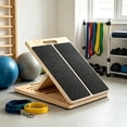 BESTSKY Wooden Slant Board for Calf Stretching – Adjustable Incline ...
