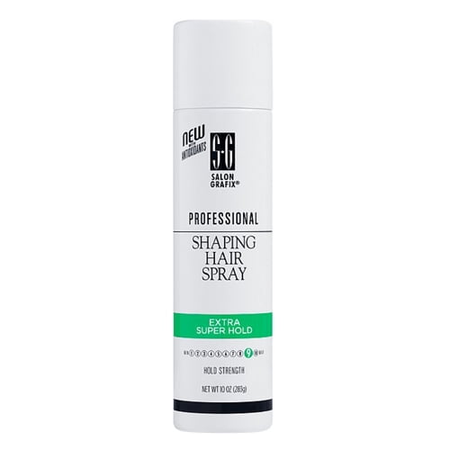Salon Grafix Professional Shaping Hair Spray, Extra Super Hold - 10 Oz ...
