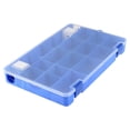 Shakespeare Tackle Box, 4-Pack, Adjustable Dividers, Blue Swirl ...