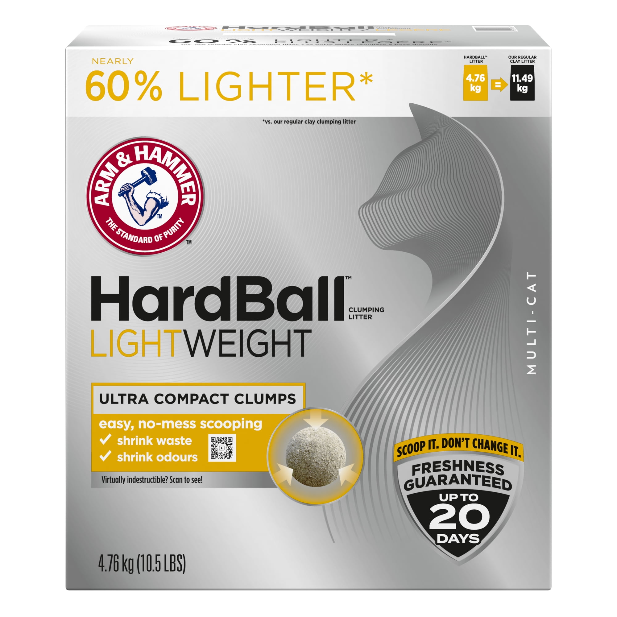 Click here for Arm & Hammer Hardball Clumping Litter  Lightweight... prices