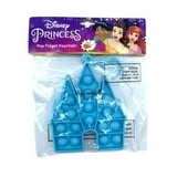 Disney Princess Castle High-Quality Silicone Fidget Toy Keychain ...