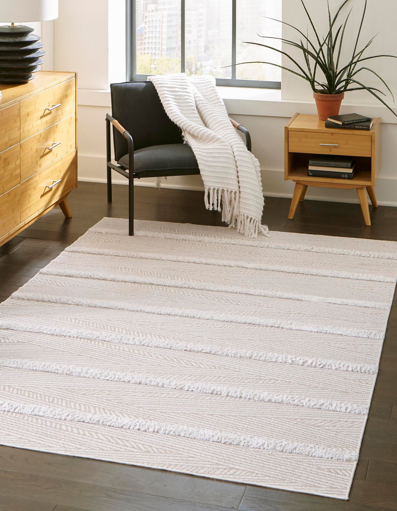 Rugs.com Sabrina Soto Casa Collection Rug – 8' x 10' Beige High Rug ...