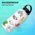 Animal Stickers for Kids - Cute Water Bottle Stickers - Waterproof ...