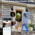 2Pack Window Camera, No-Drill Install,2.4GHz & 5GHz WiFi Indoor Cameras ...