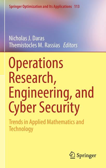 Springer Optimization And Its Applications Operations Research