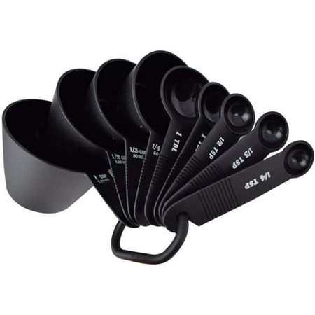 9Pcs Measuring Spoons Cups Dimensions Set Markers Cooking Cake Baking ...