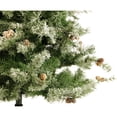 Fraser Hill Farm 6.5 Ft. Buffalo Fir Slim Artificial Christmas Tree ...