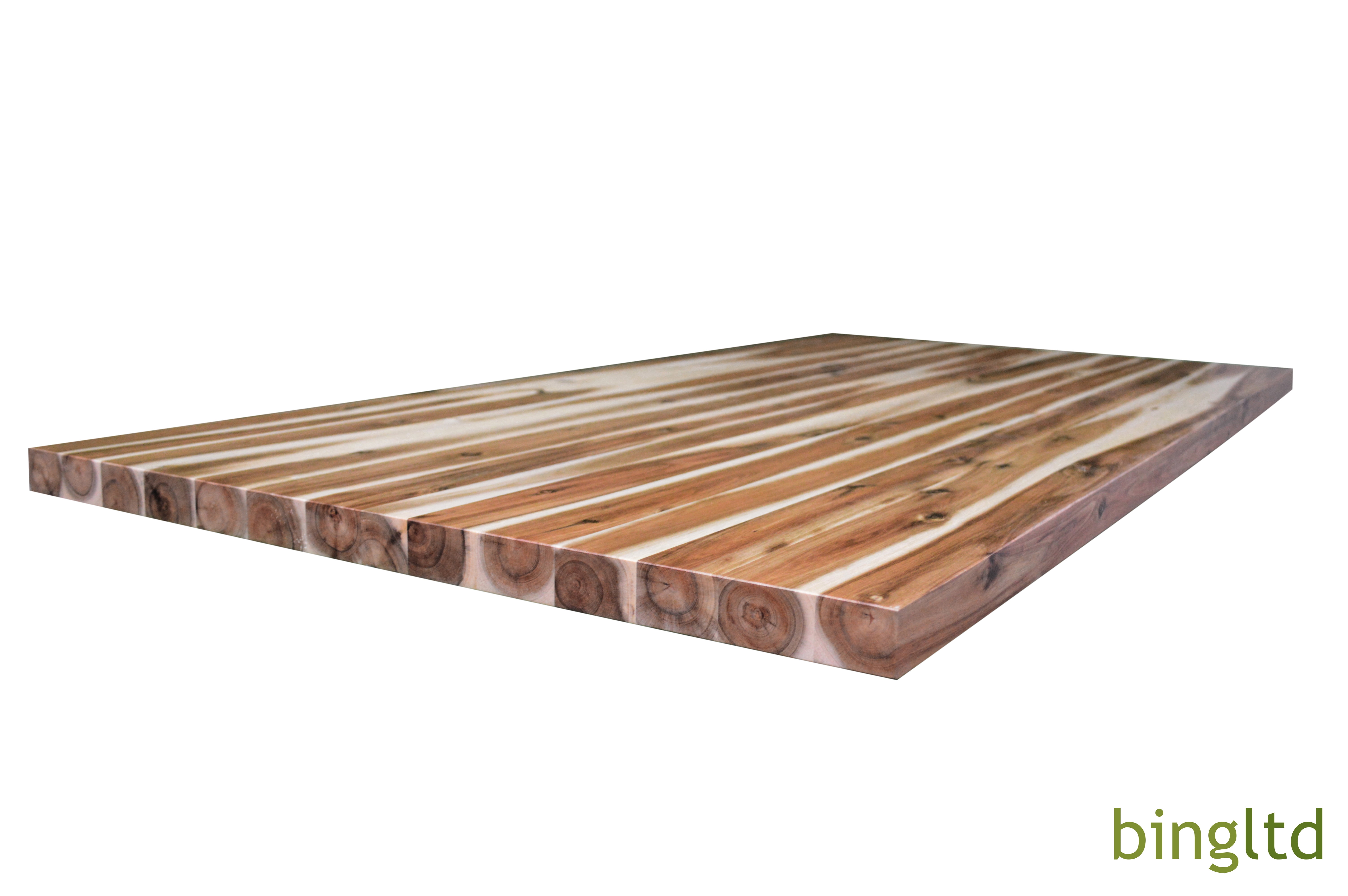 BingLTD - 60" L x 30" Rectangular Acacia Butcher Block Standard ...