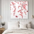 Canvas Print Wall Art Oil Paintings Watercolor Spring Cherry Blossom ...