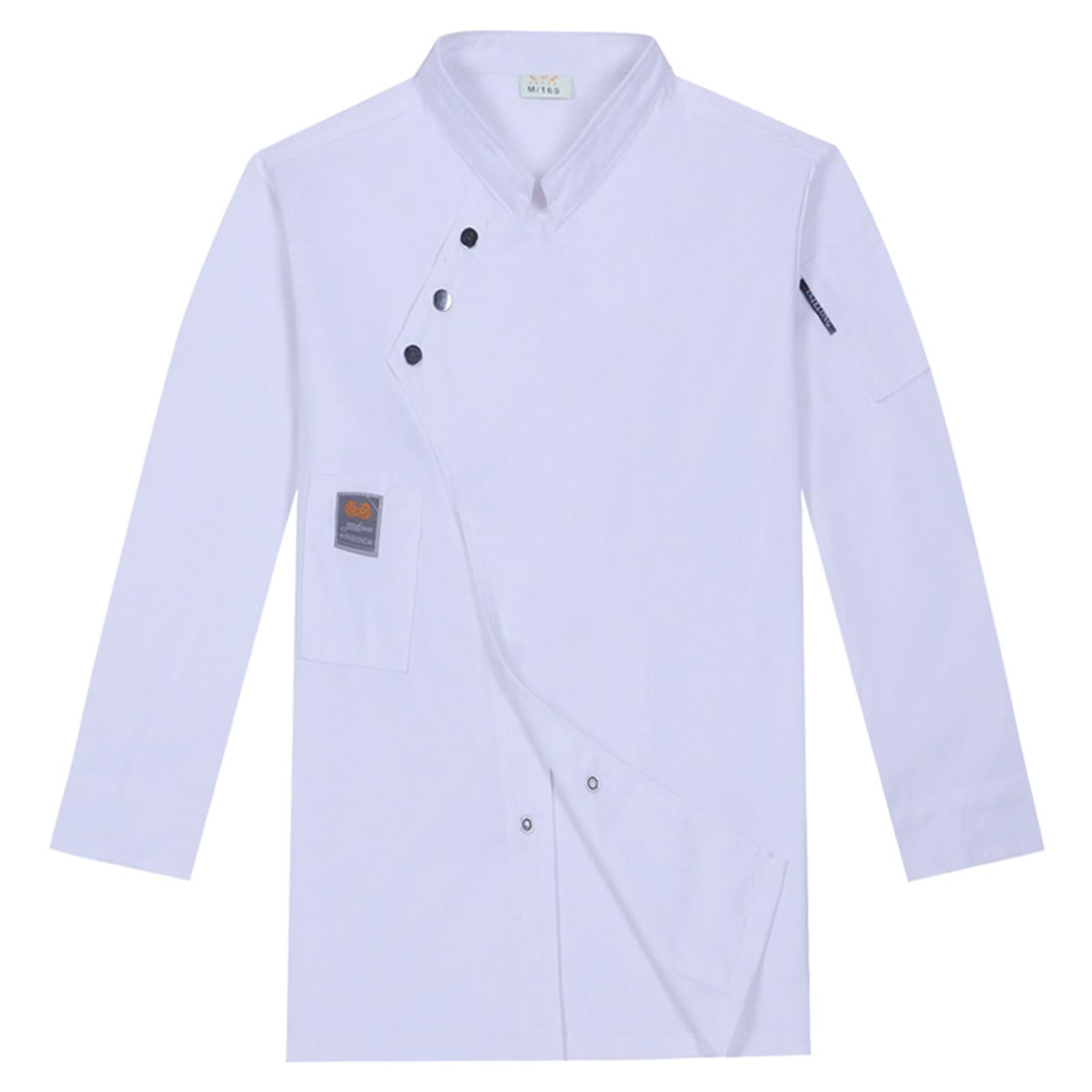 Chef Coat Chef Jacket Chef Wear Long Sleeve Cooking Classic Waiter ...