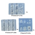 LICEWO Professional Silicone Nail Stamp Mould With Underwater Theme ...