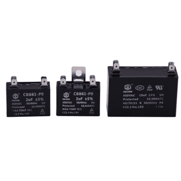 CBB61 Electrical Power Relay Connecting Capacitor 4.5uf+6uf+5uf 250V 5 ...