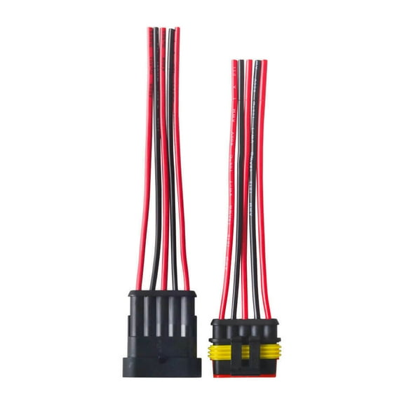 Nilight 220PCS 5 Pin Electrical Connector ‎Plug Male Female Terminal ...