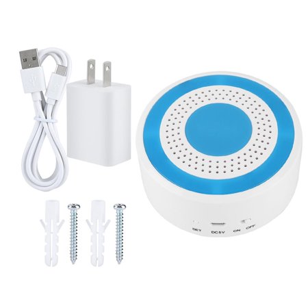 Dalazy 100dB Wireless Home Sound and Light Strobe Siren for WIFI GSM ...