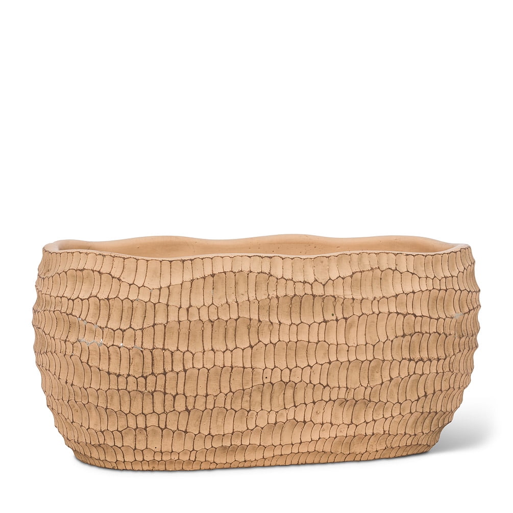 Large Ridged Oval Planter - Walmart.com
