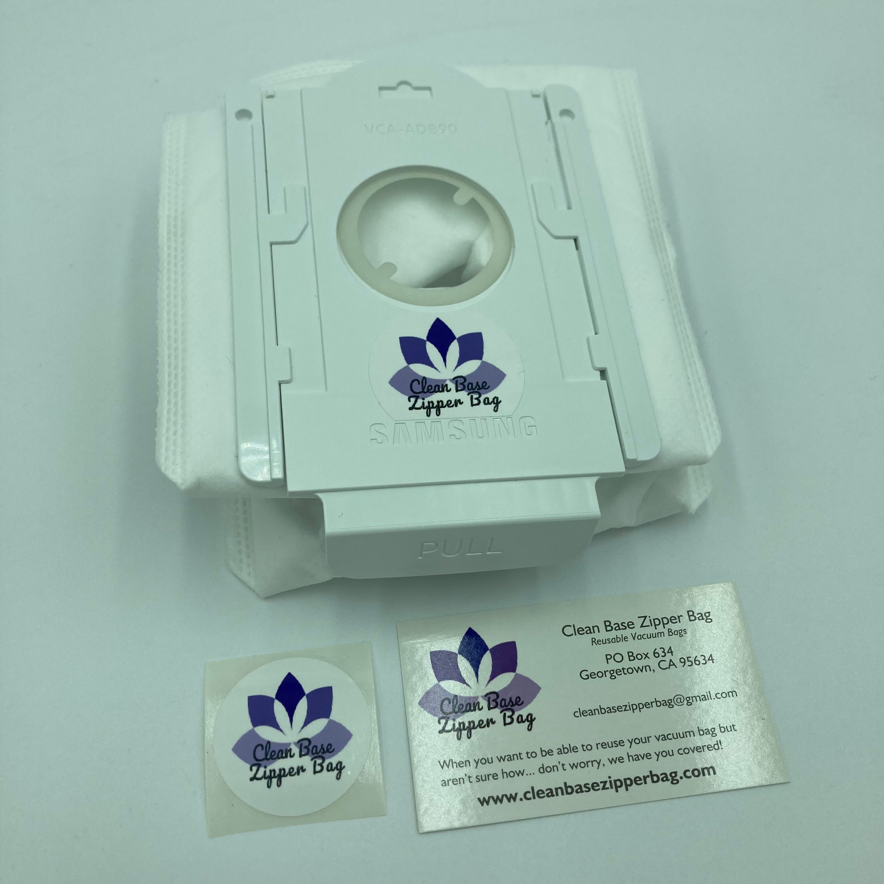 Clean Base Zipper Bag - Reusable Bag for Samsung Clean Stations (Jet 70 ...