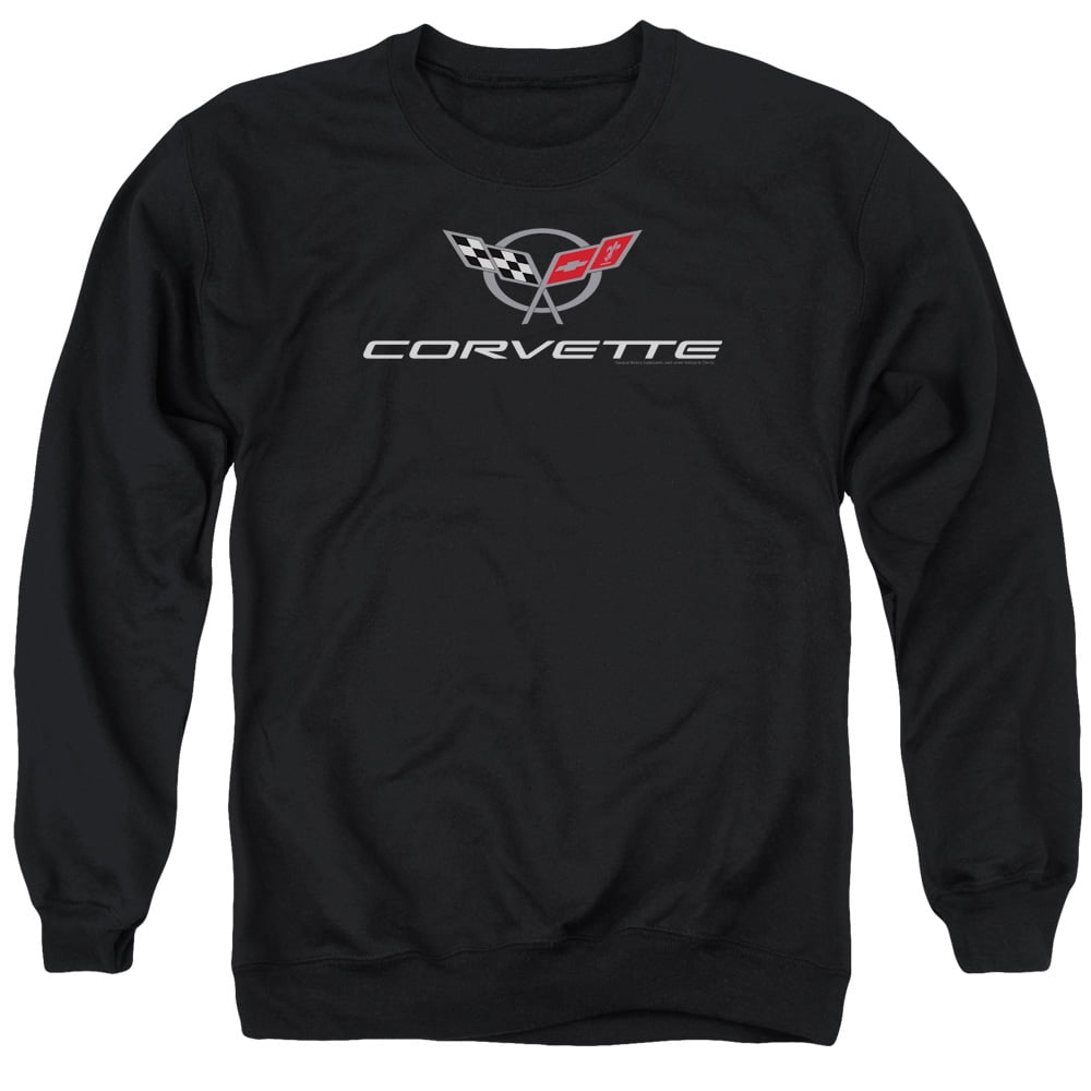Trevco - Chevrolet - Corvette Modern Emblem - Crewneck Sweatshirt - XXX ...