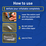 AquaPro PVC & Vinyl Repair Kit for Inflatable Kayaks, Rafts, Boats ...